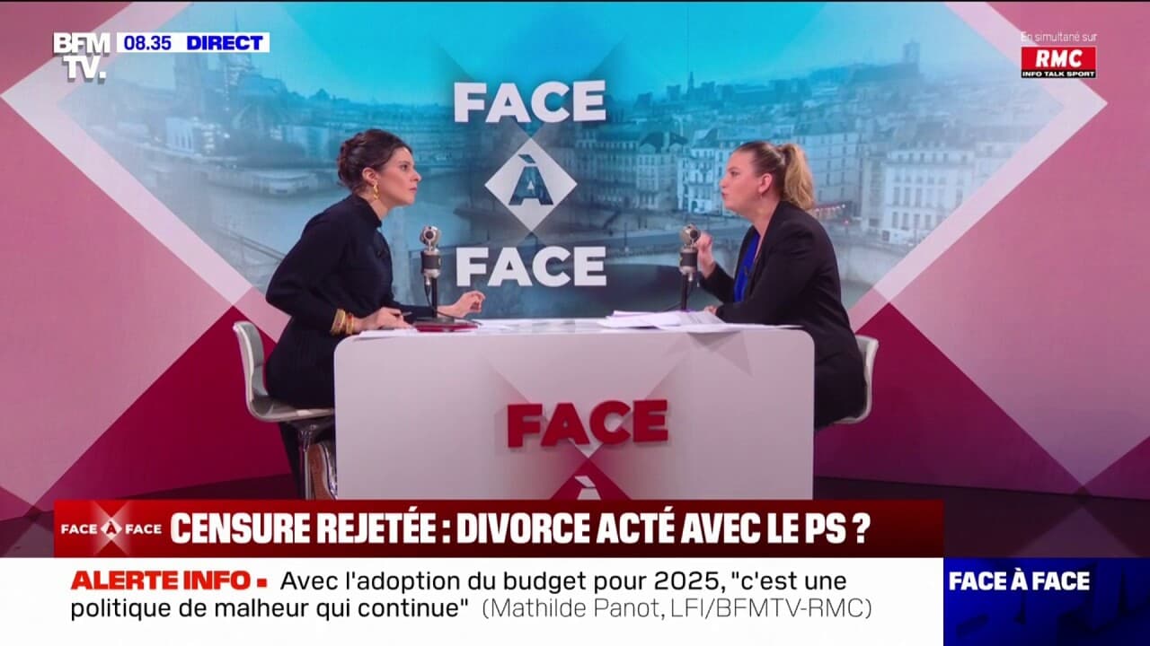 "Nous n'avons jamais mis d'équivalence entre le PS et le RN": Mathilde Panot sur l'affiche ...