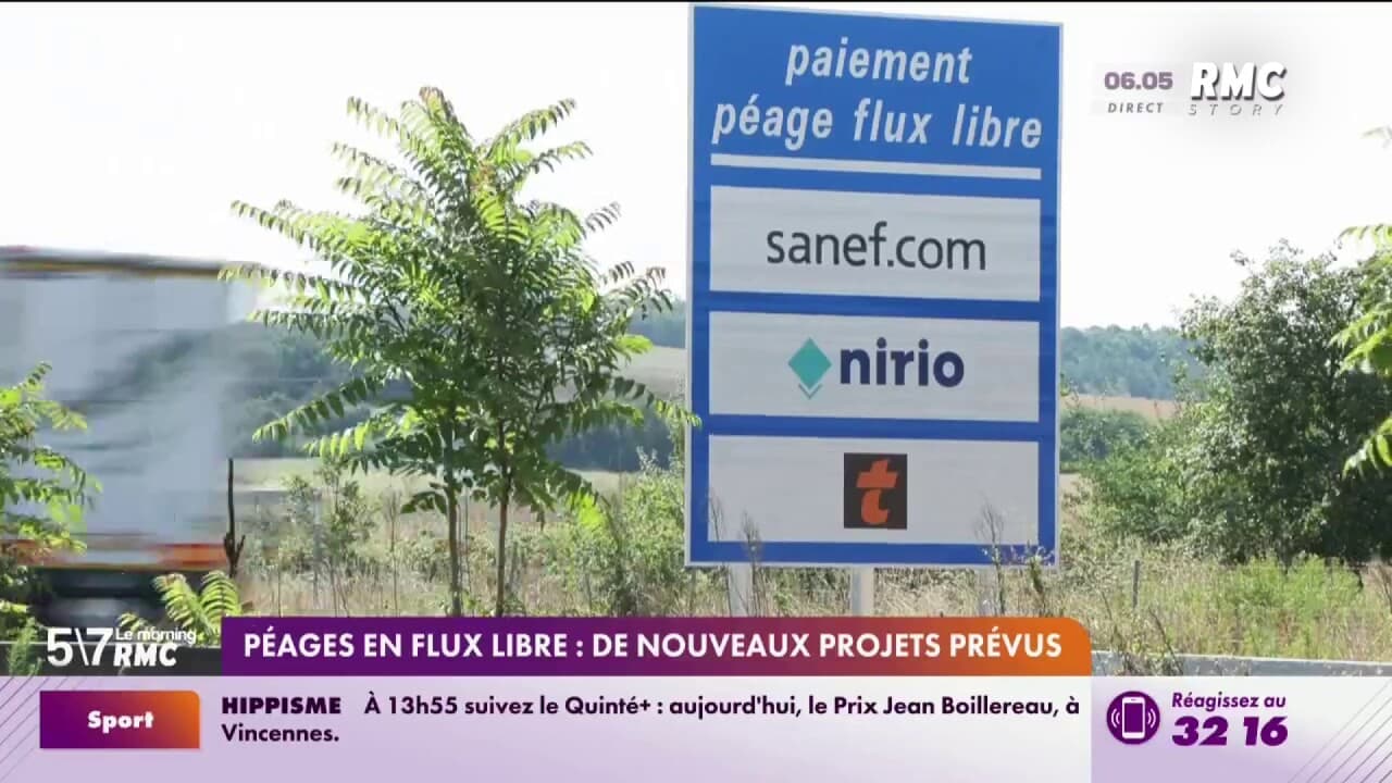 Péages en flux libre : de nouveaux projets prévus