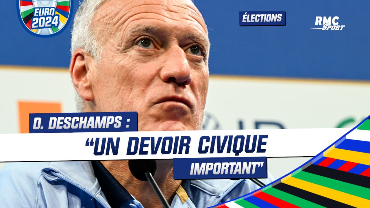 Équipe de France : "Un devoir civique important", le message de Deschamps