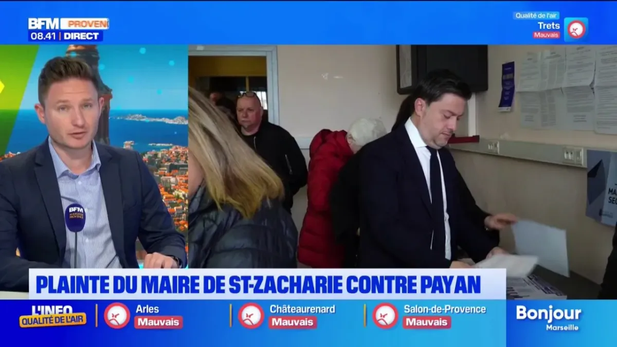 Le maire de Saint-Zacharie porte plainte contre le maire Benoît Payan