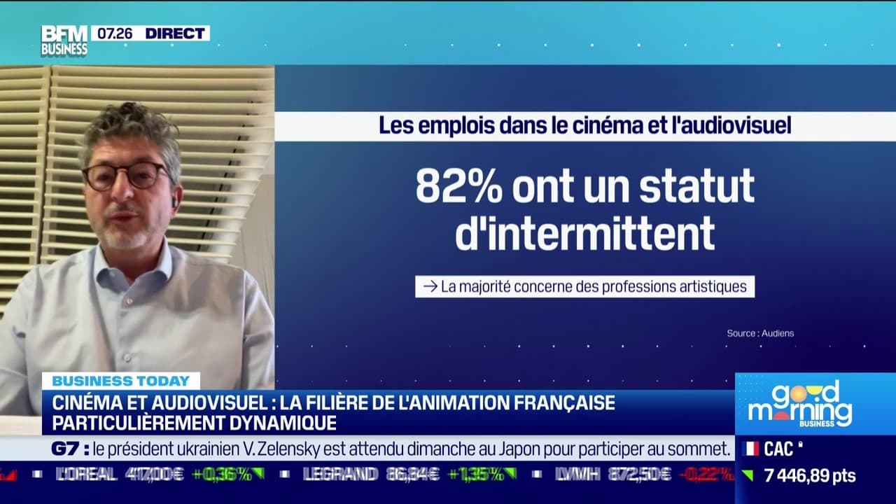 Frédéric Olivennes (Audiens) : Le nombre d'entreprises du cinéma et de ...