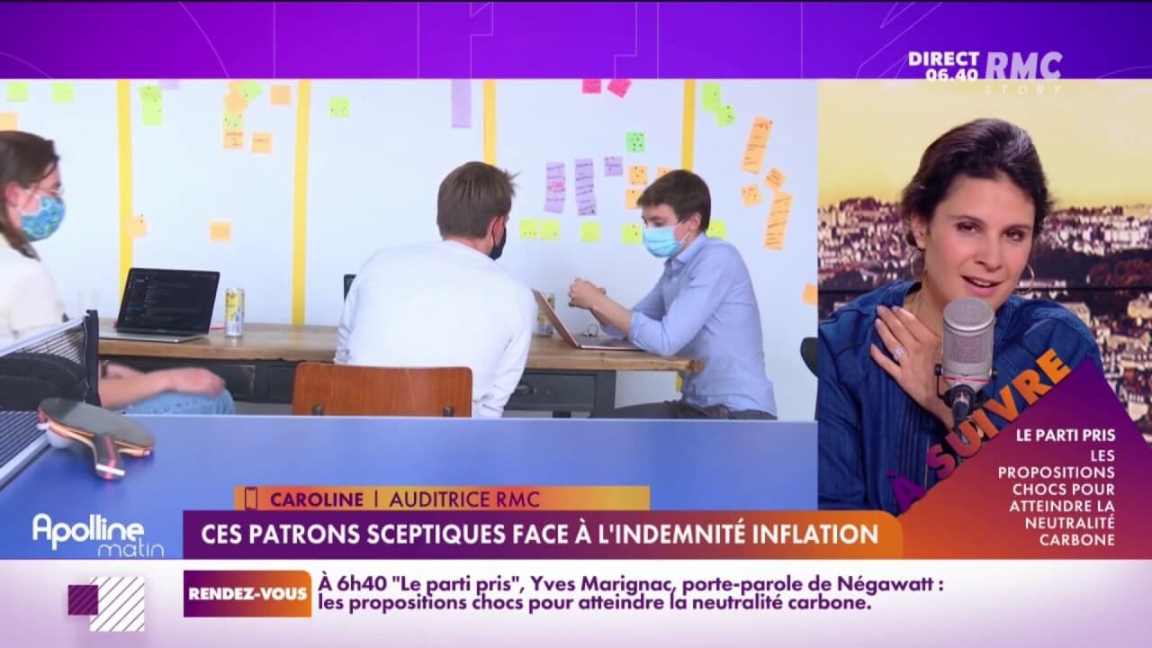 Caroline explique comment va se dérouler la mise en application de "l ...