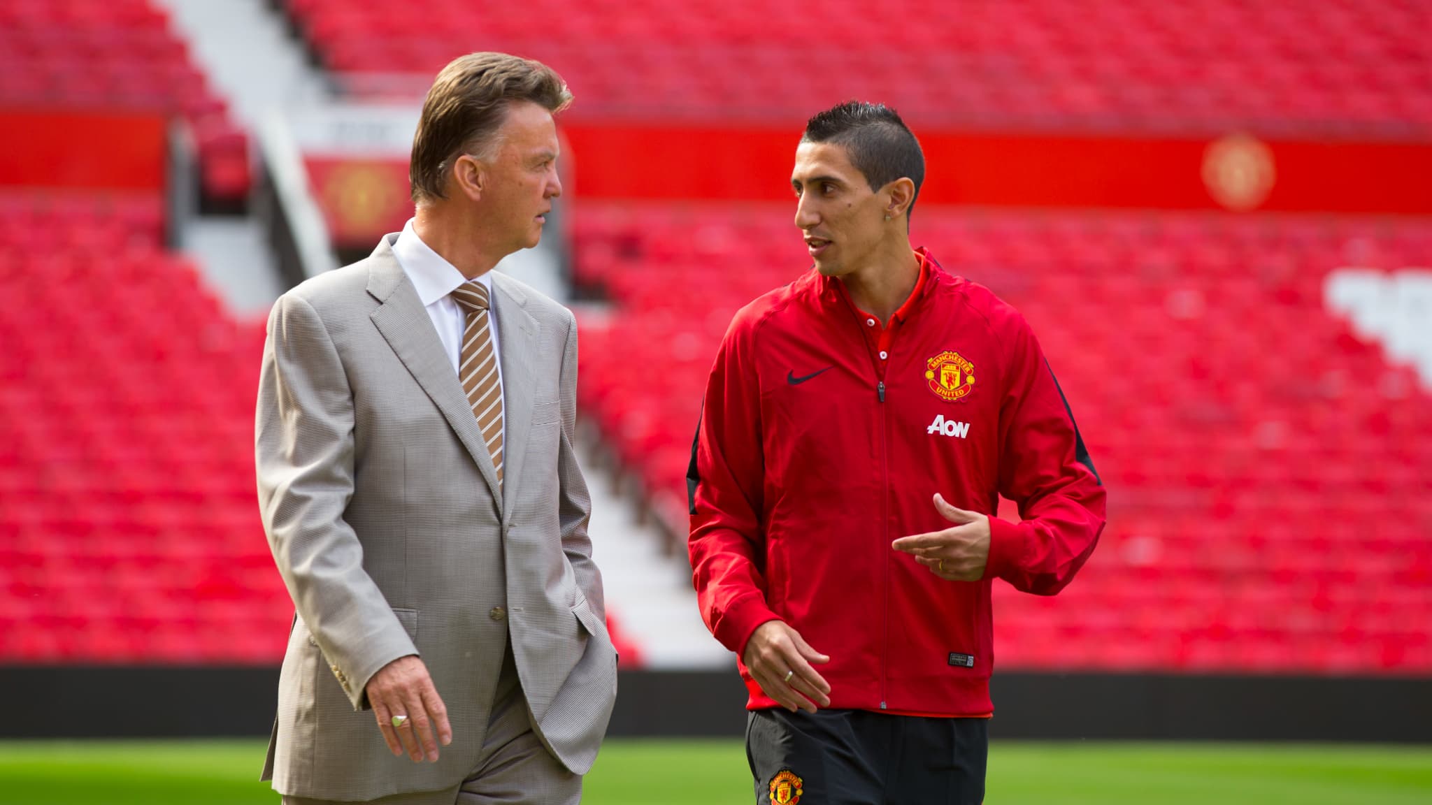 Angel Di Maria allume Louis van Gaal, "le pire entraîneur" qu'il a connu