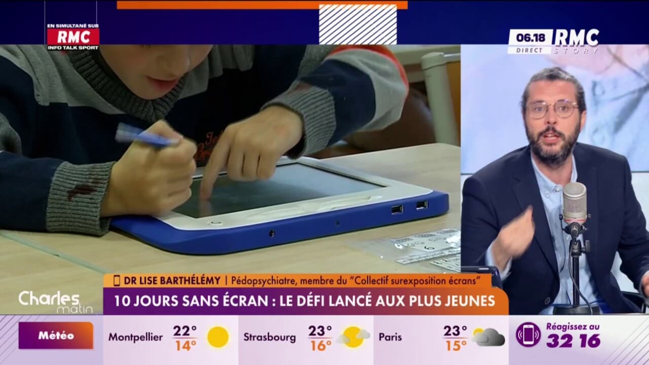 10 jours sans écran : le défi lancé à 600.000 élèves