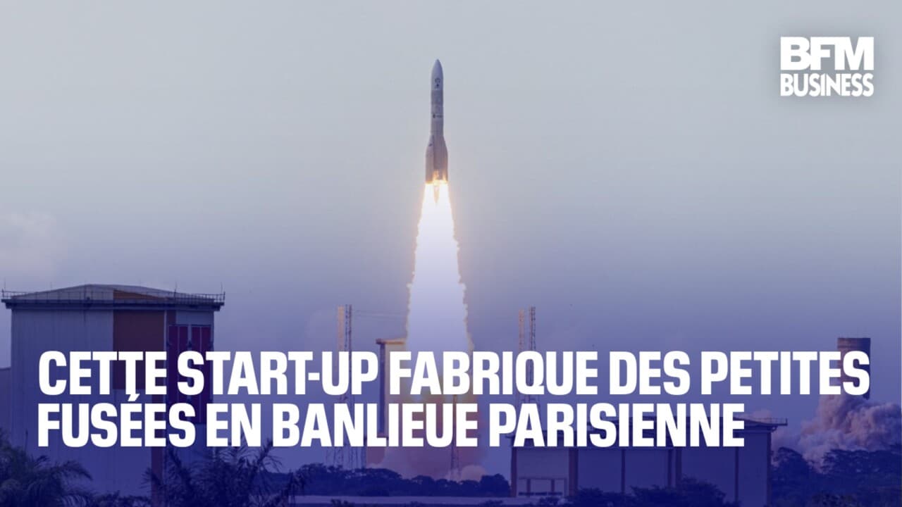 Cette start-up fabrique des petites fusées en banlieue parisienne