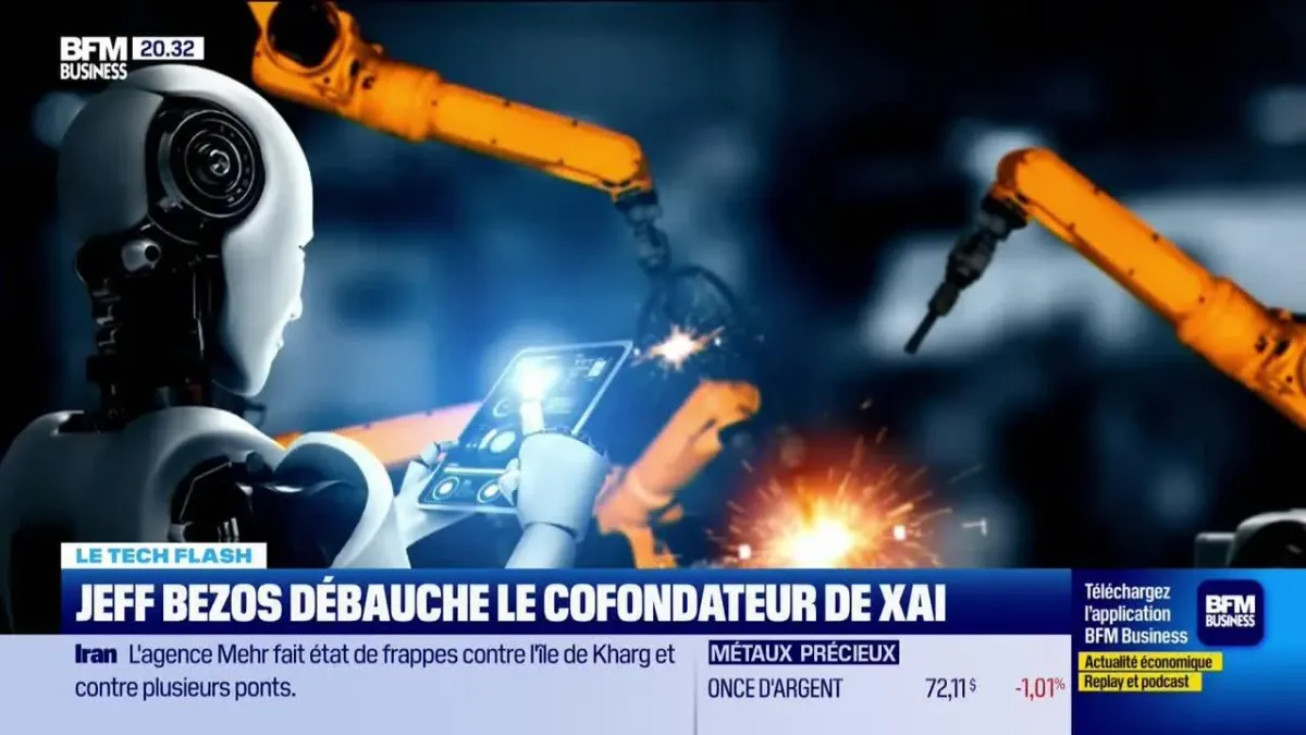 Le Tech Flash : Jeff Bezos débauche le cofondateur de xAI par Léa ...