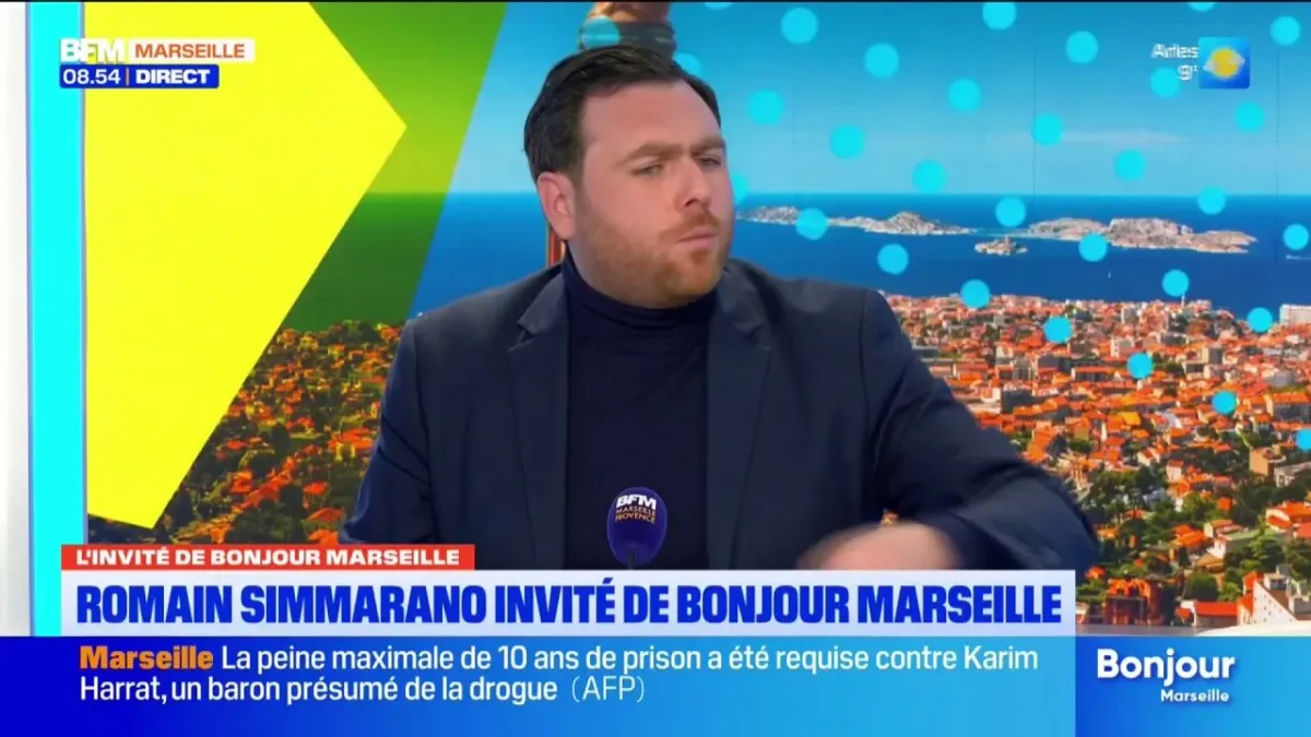 L'invité politique de Bonjour Marseille - Romain Simmarano, porte ...