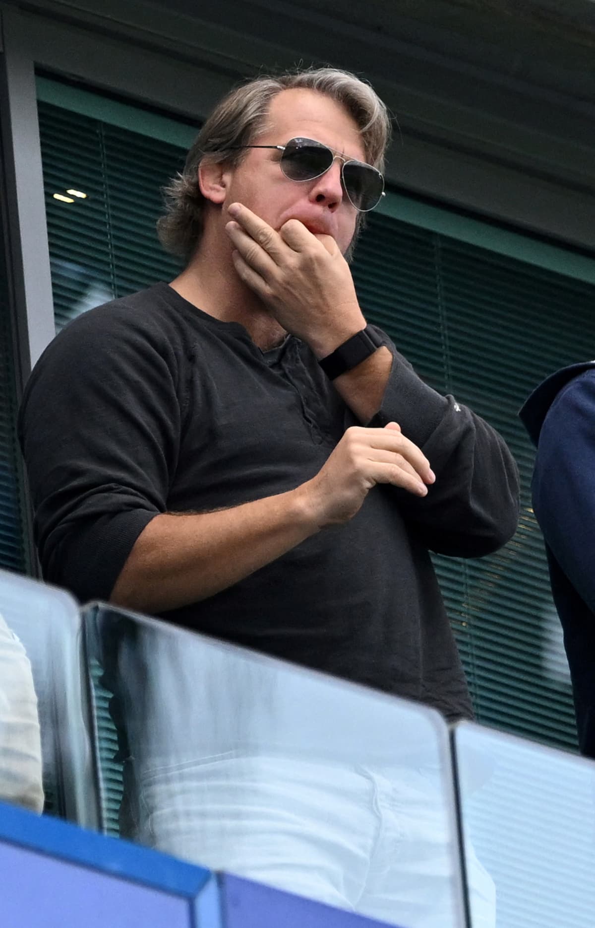 Chelsea: le futur propriétaire Todd Boehly présent à Stamford Bridge ...