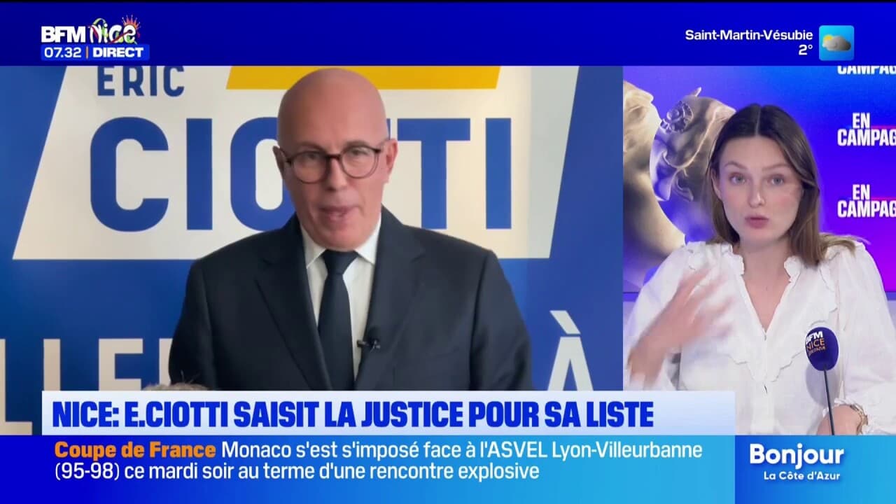 Éric Ciotti a saisi la justice après le refus du préfet d'enregistrer ...