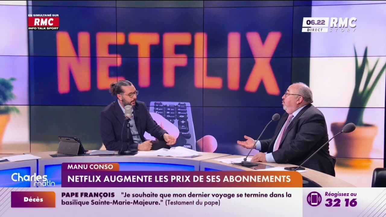 Netflix augmente les prix de ses abonnements