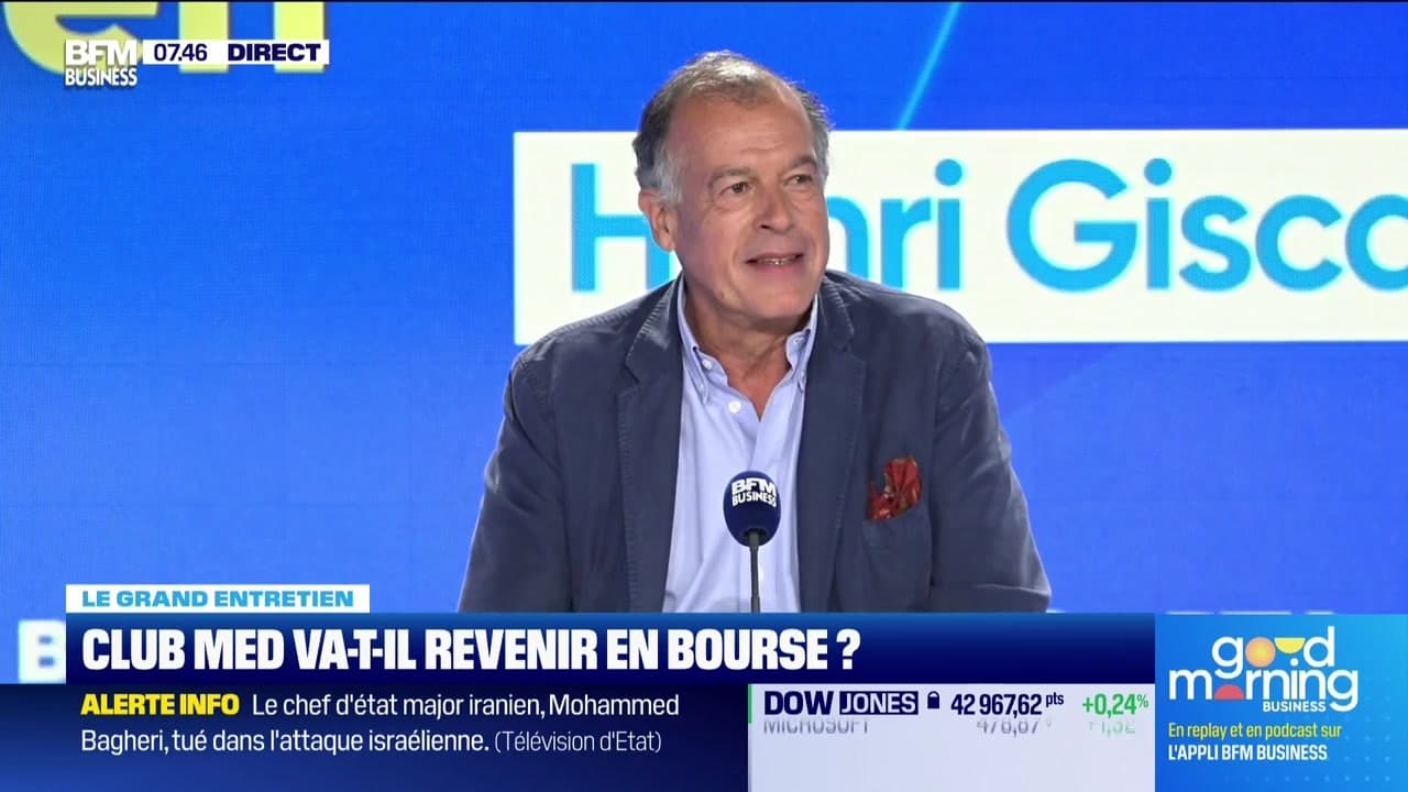 Le Grand entretien : Club Med, Fosun opposé à un retour en Bourse - 13/06