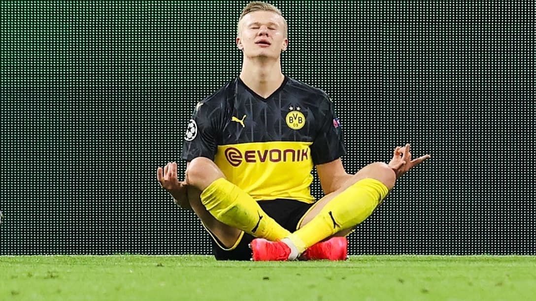 PSG-Dortmund: Haaland explique sa célébration "zen" face aux Parisiens