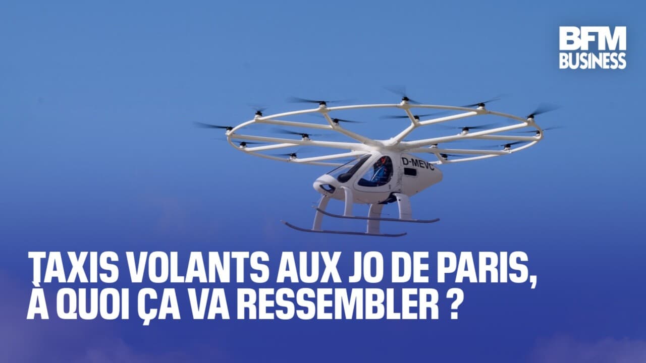 Taxis volants aux JO de Paris, à quoi ça va ressembler