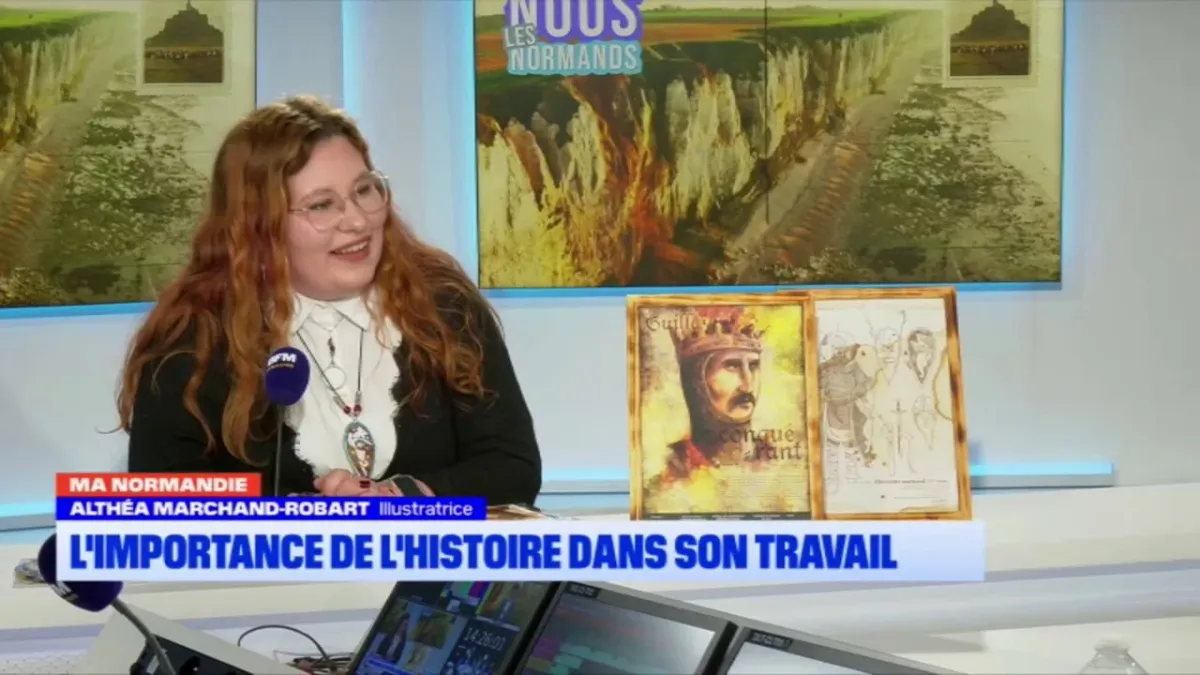 "Nous les Normands" : Althéa Marchand-Robart, illustrer la mémoire et l ...