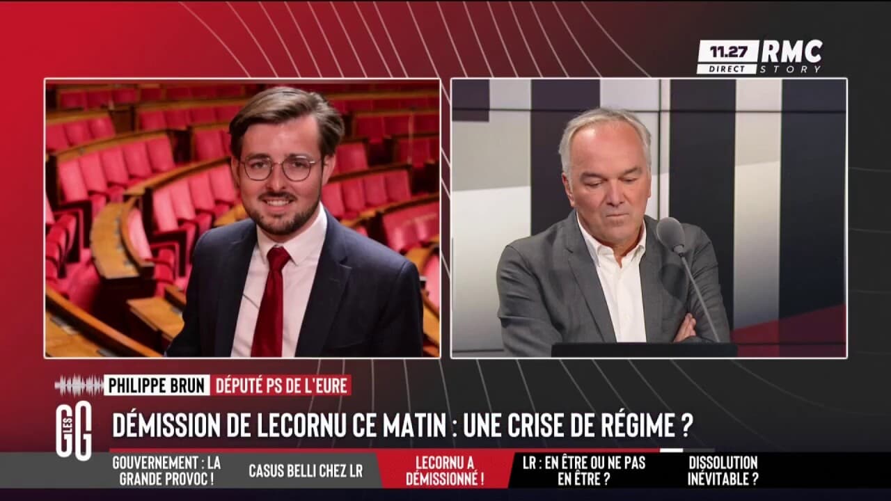 Philippe Brun : "On ne peut pas dissoudre tant qu'on n'a pas donné sa ...