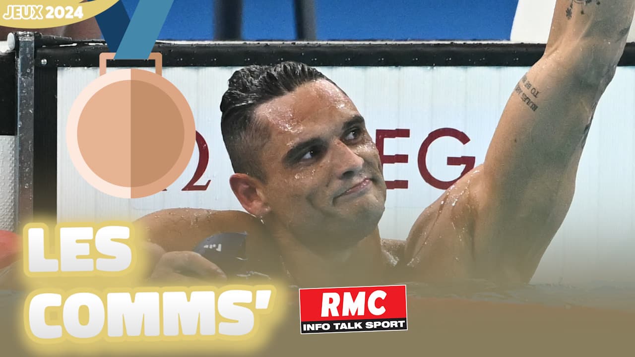 JO 2024 / Natation (50m) : Les comms’ RMC, incroyable Manaudou qui ...