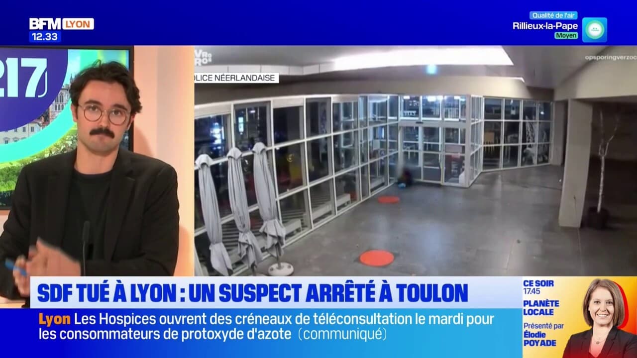 SDF tué à Lyon: un homme interpellé dans un train à Toulon