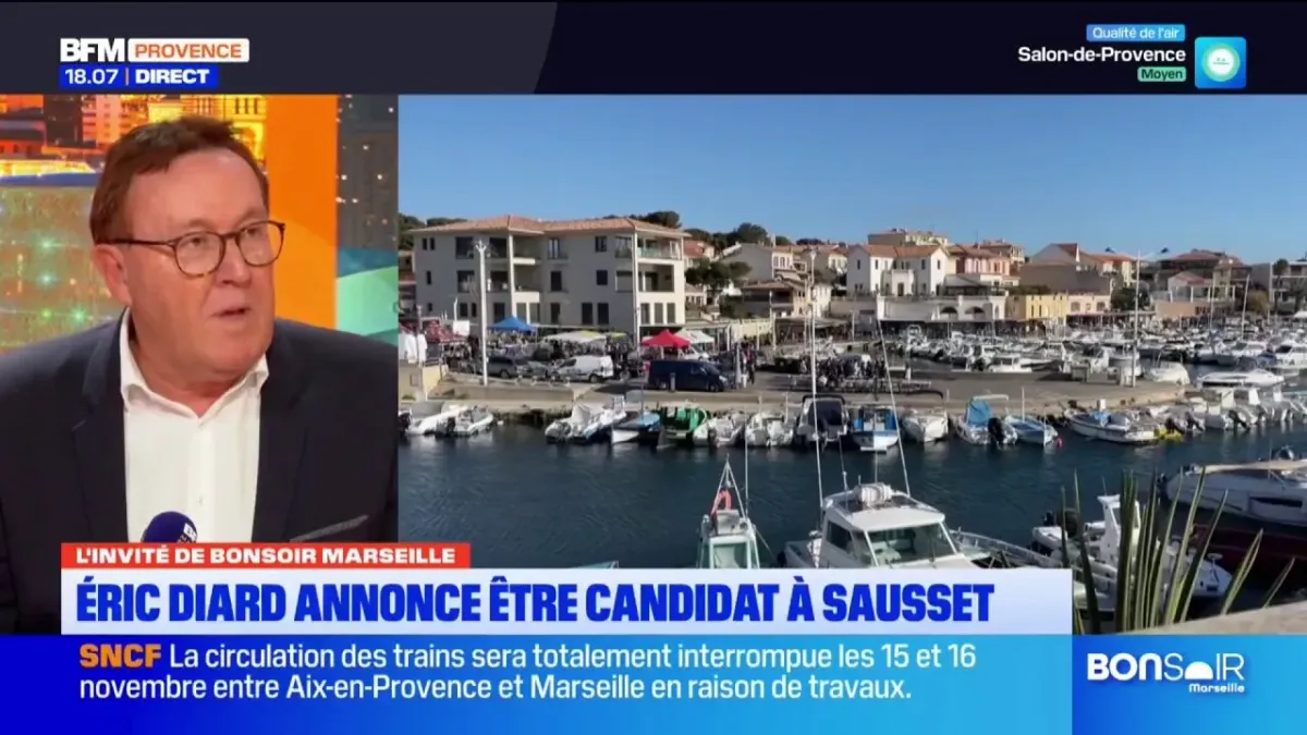 Municipales 2026 : Eric Diard annonce être candidat à Sausset-les-Pins