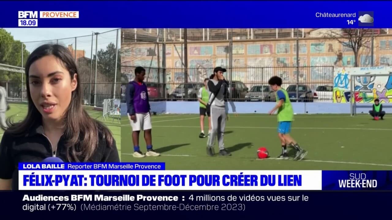 Marseille: tournoi de foot pour créer du lien dans le quartier de Félix ...