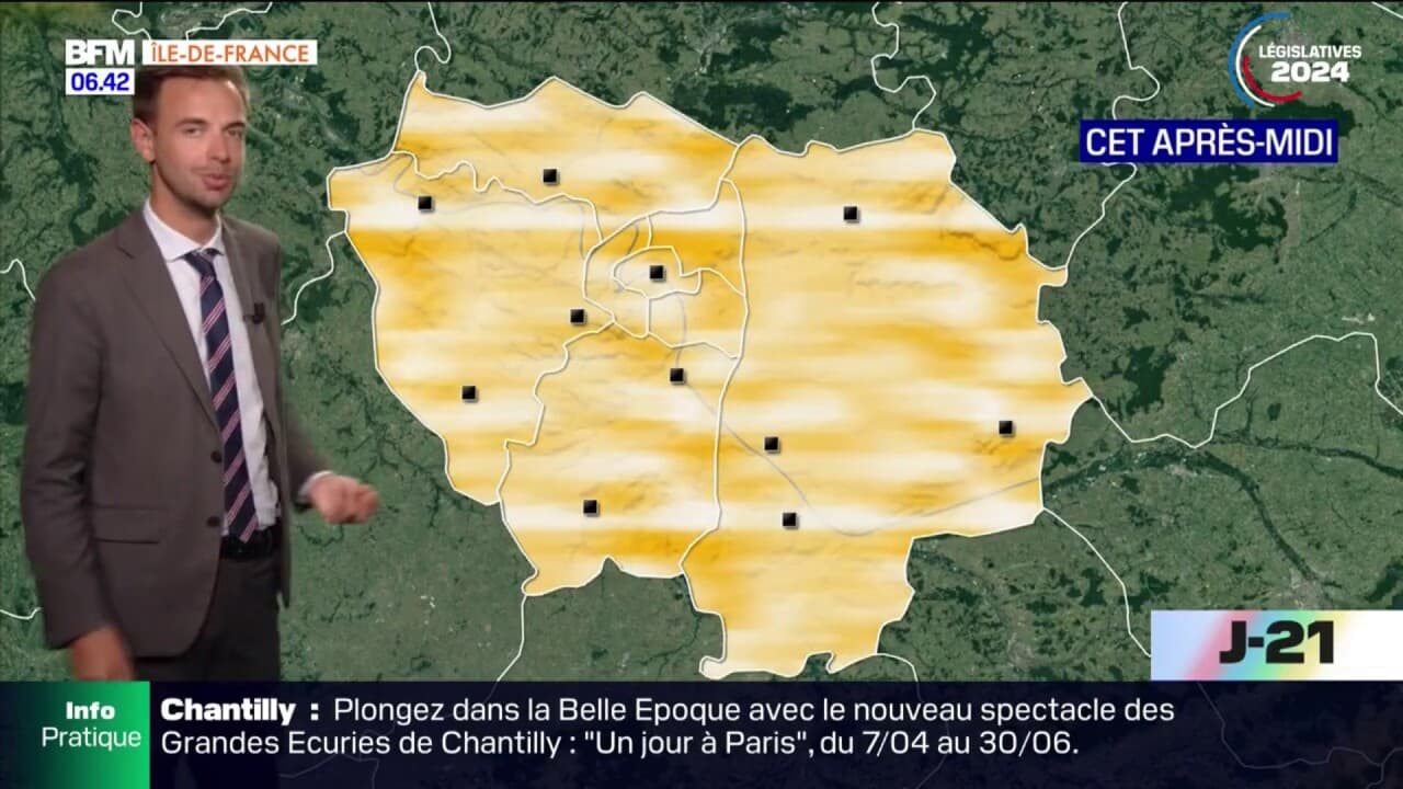 Météo Paris Ile-de-France: un temps ensoleillé, jusqu'à 26°C dans la ...