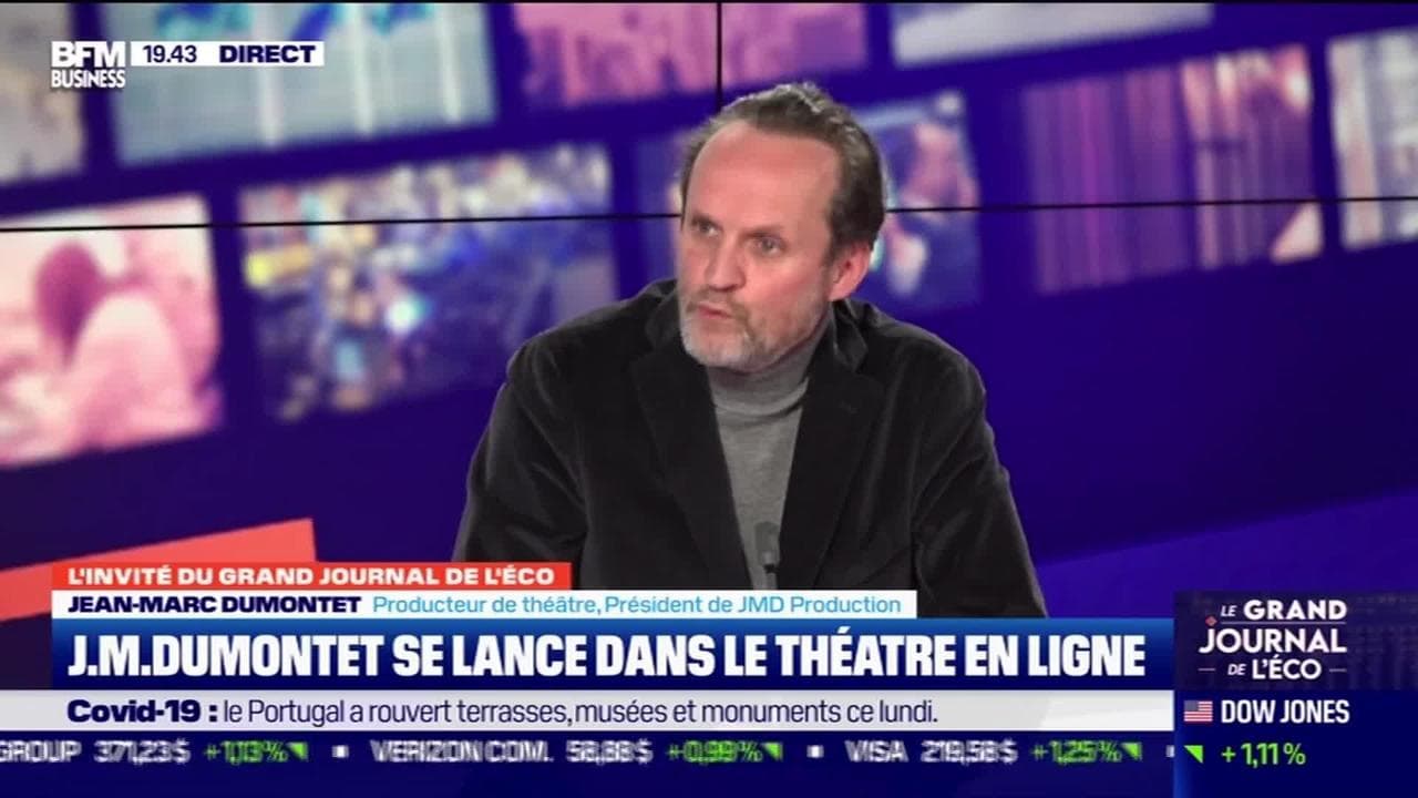 Jean-Marc Dumontet (JMD Production) : Jean-Marc Dumontet se lance dans le théâtre en ligne - 05/04