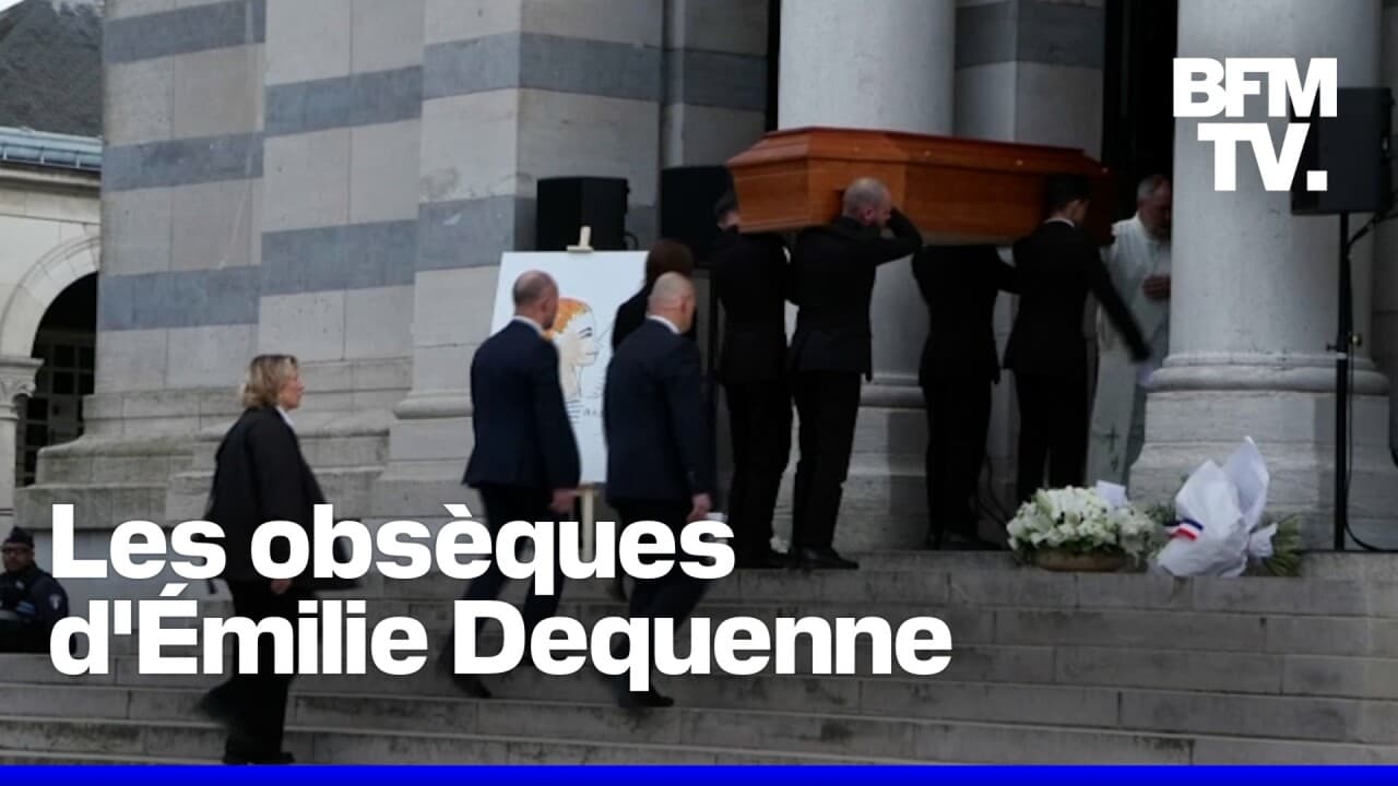 Obsèques d'Émilie Dequenne: de nombreuses personnalités sont venues ...
