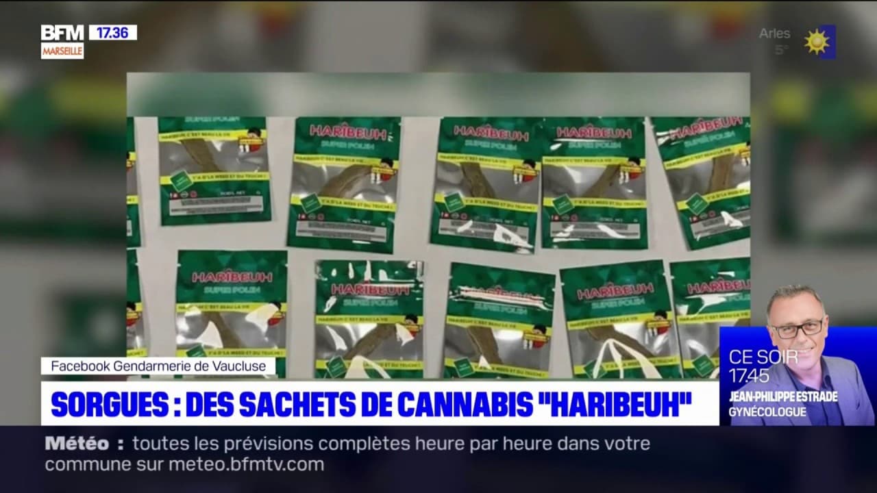 Sorgues : des sachets de cannabis "haribeuh"