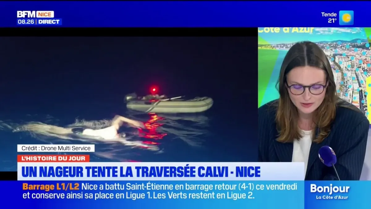 Gilles Rondy, nageur olympique en eau libre, va tenter la traversée ...