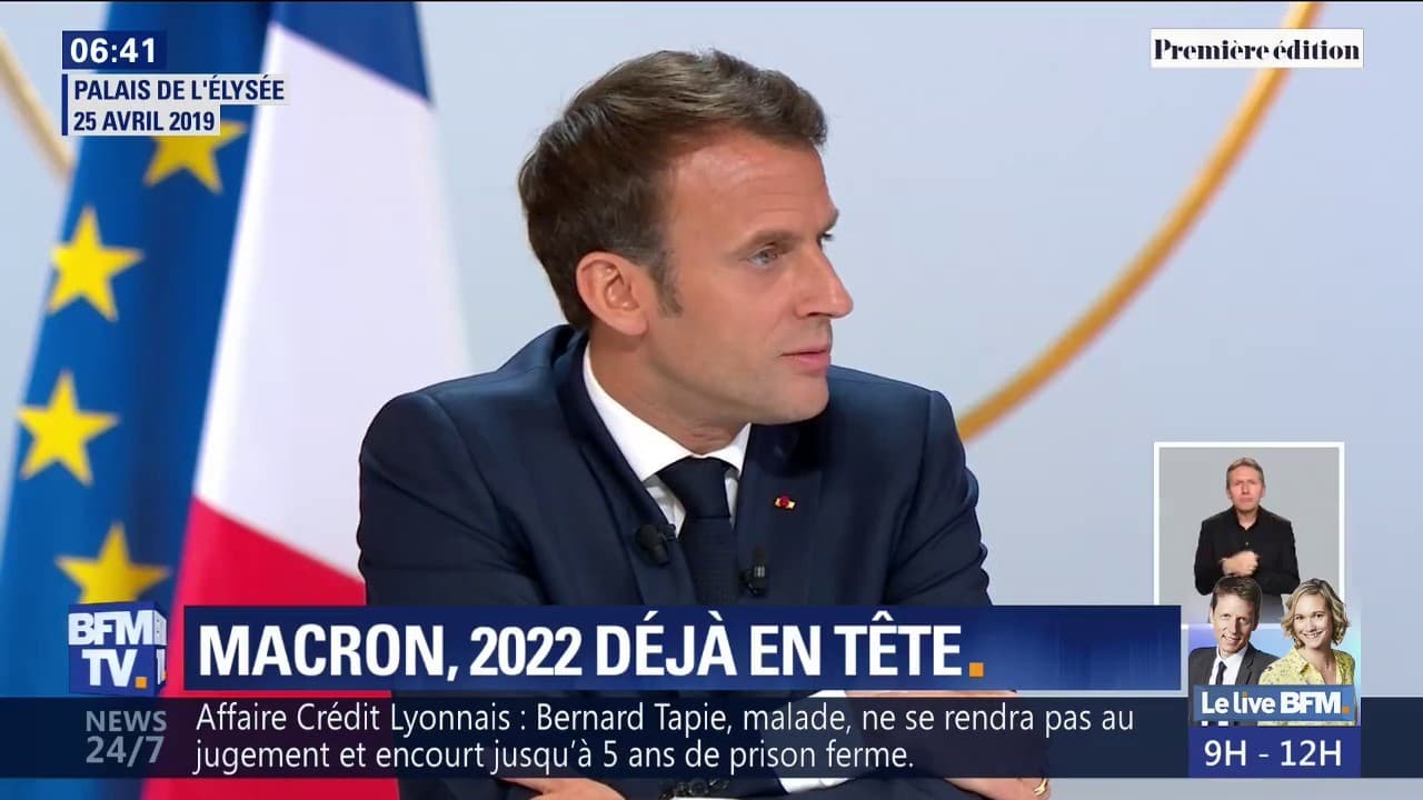 Emmanuel Macron pense-t-il déjà à un second mandat?