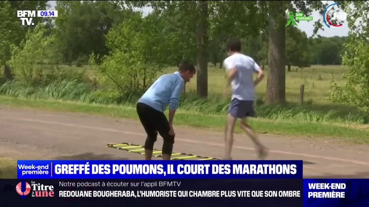 "Il faut en parler autour de soi": greffé des poumons, Alexandre Allain ...