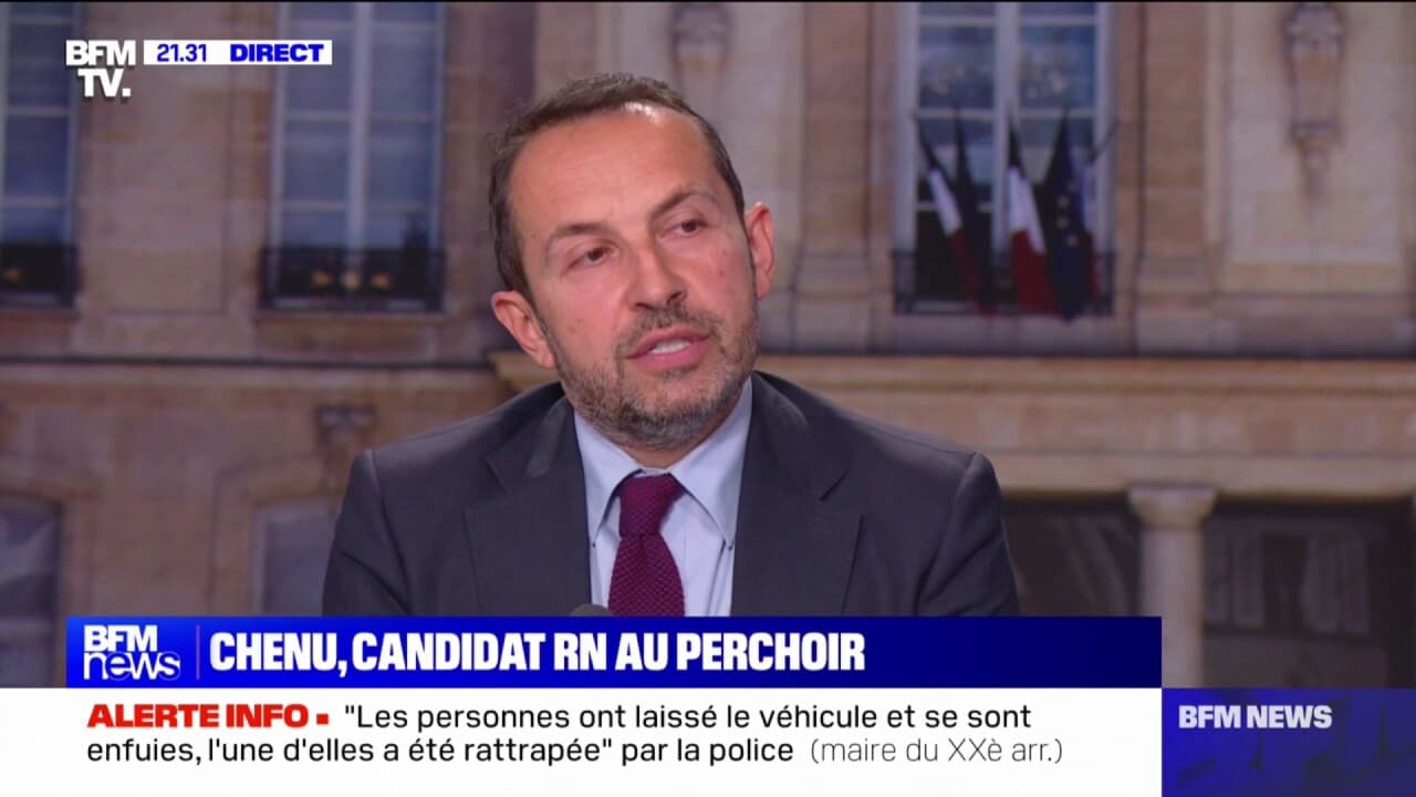 Pour Sébastien Chenu (RN), "les barrages" à l'accès du Rassemblement ...