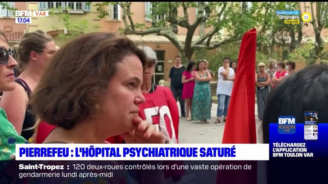 Pierrefeu : mobilisation à l'hôpital psychiatrique Henri Guerin