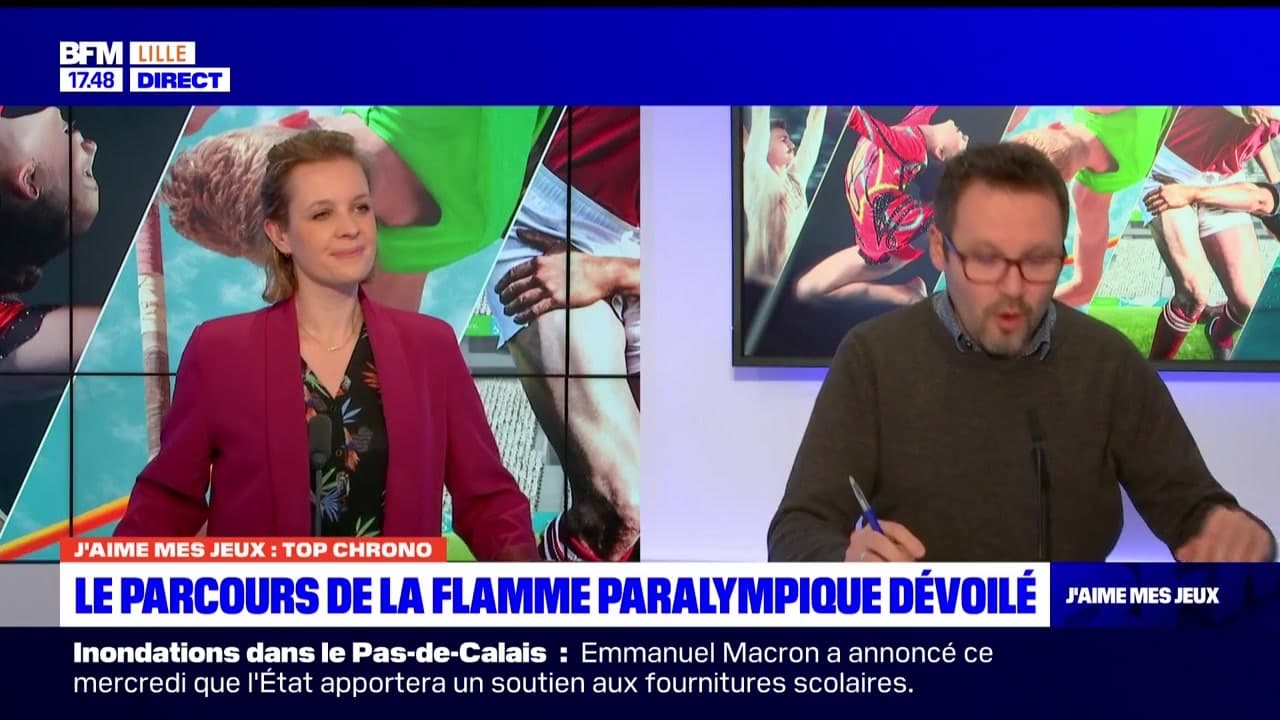 J'aime mes jeux du mercredi 15 novembre - Le parcours de la flamme paralympique dévoilé