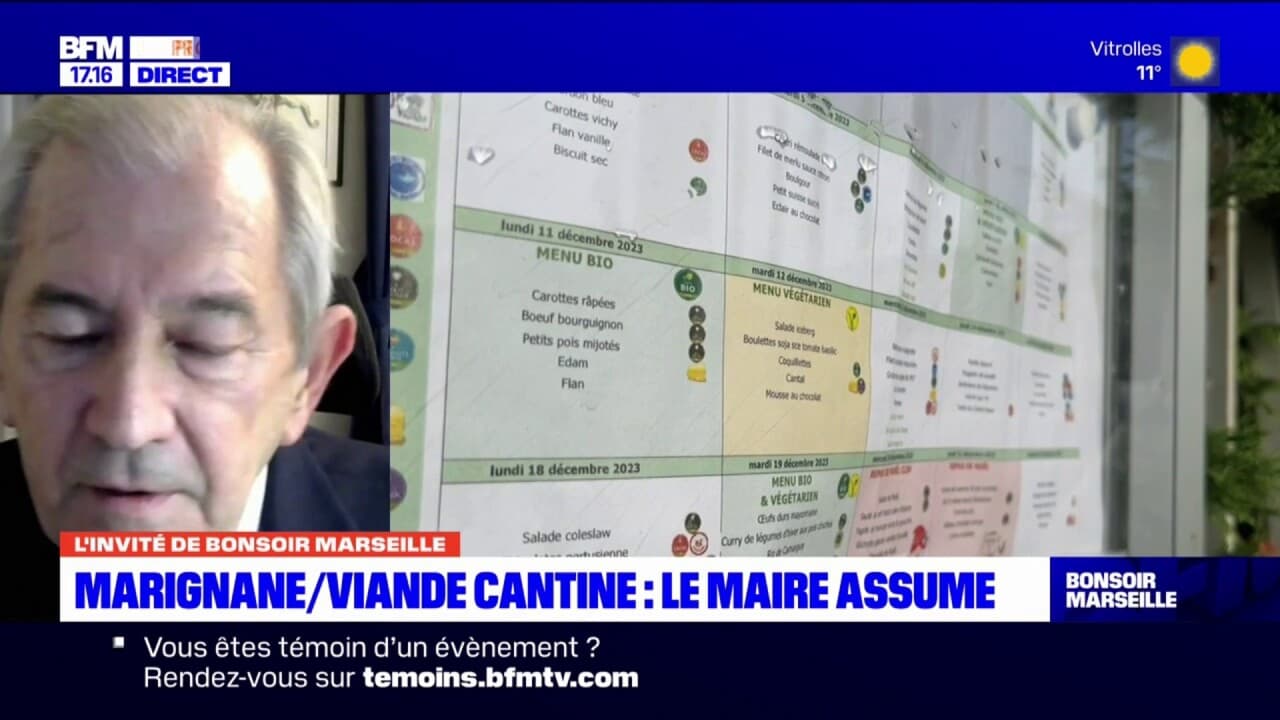 Viande imposée à la cantine à Marignane: Eric Le Dissès défend sa ...