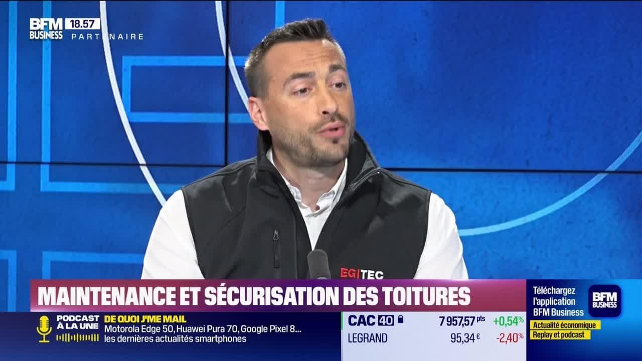 Julien Durieux (EGITEC) : Maintenance et sécurité des toitures - 04/05