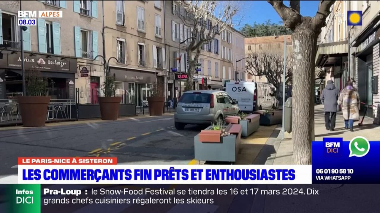 "Nous sommes complets": les commerçants de Sisteron fin prêts pour le ...