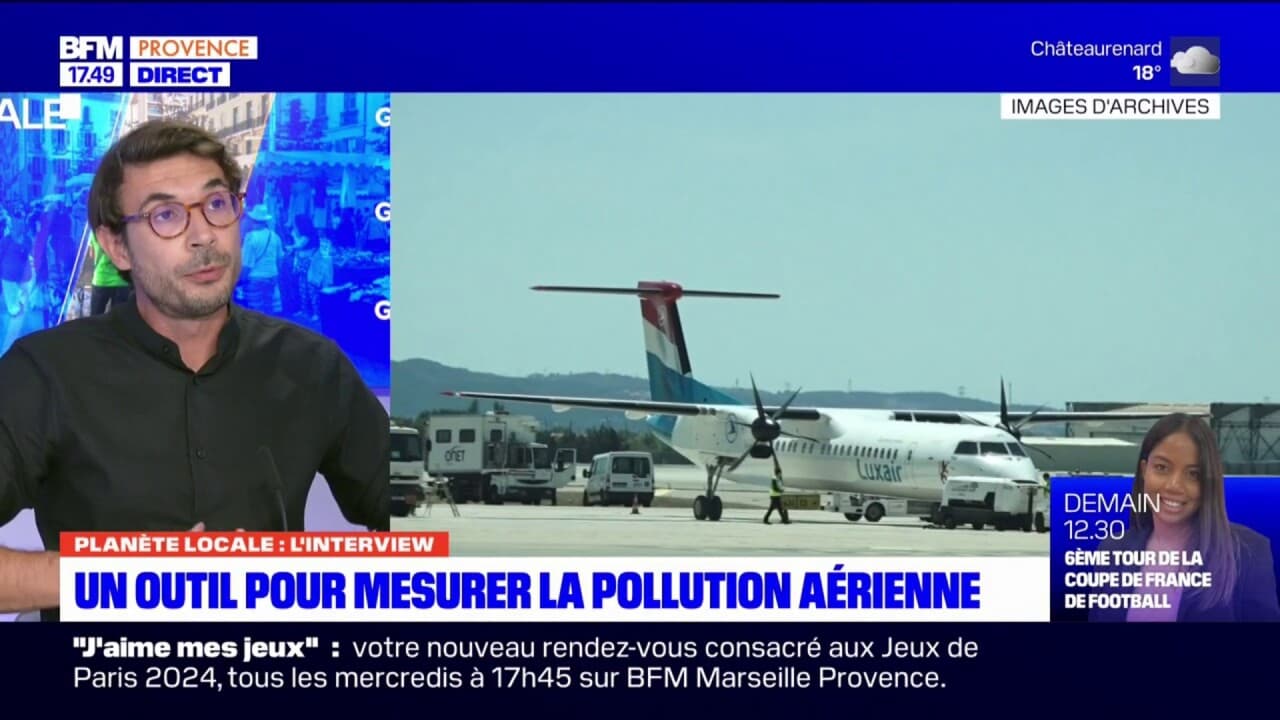 L'invité: Damien Piga, ingénieur chez AtmoSud, revient sur la pollution ...