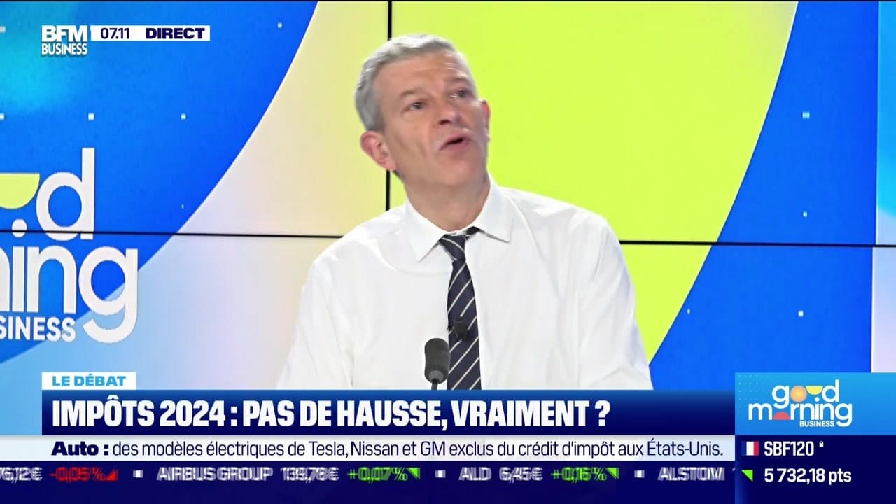 Nicolas Doze face à Jean-Marc Daniel : Impôts 2024, pas de hausse ... Nicolas Doze face à Jean-Marc Daniel : Impôts 2024, pas de hausse ...