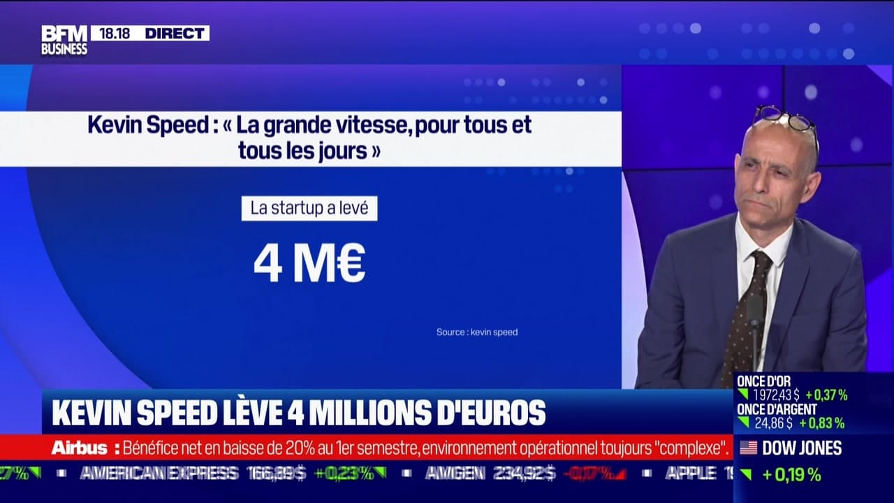 L'invité : Kevin Speed lève 4 millions d'euros - 26/07