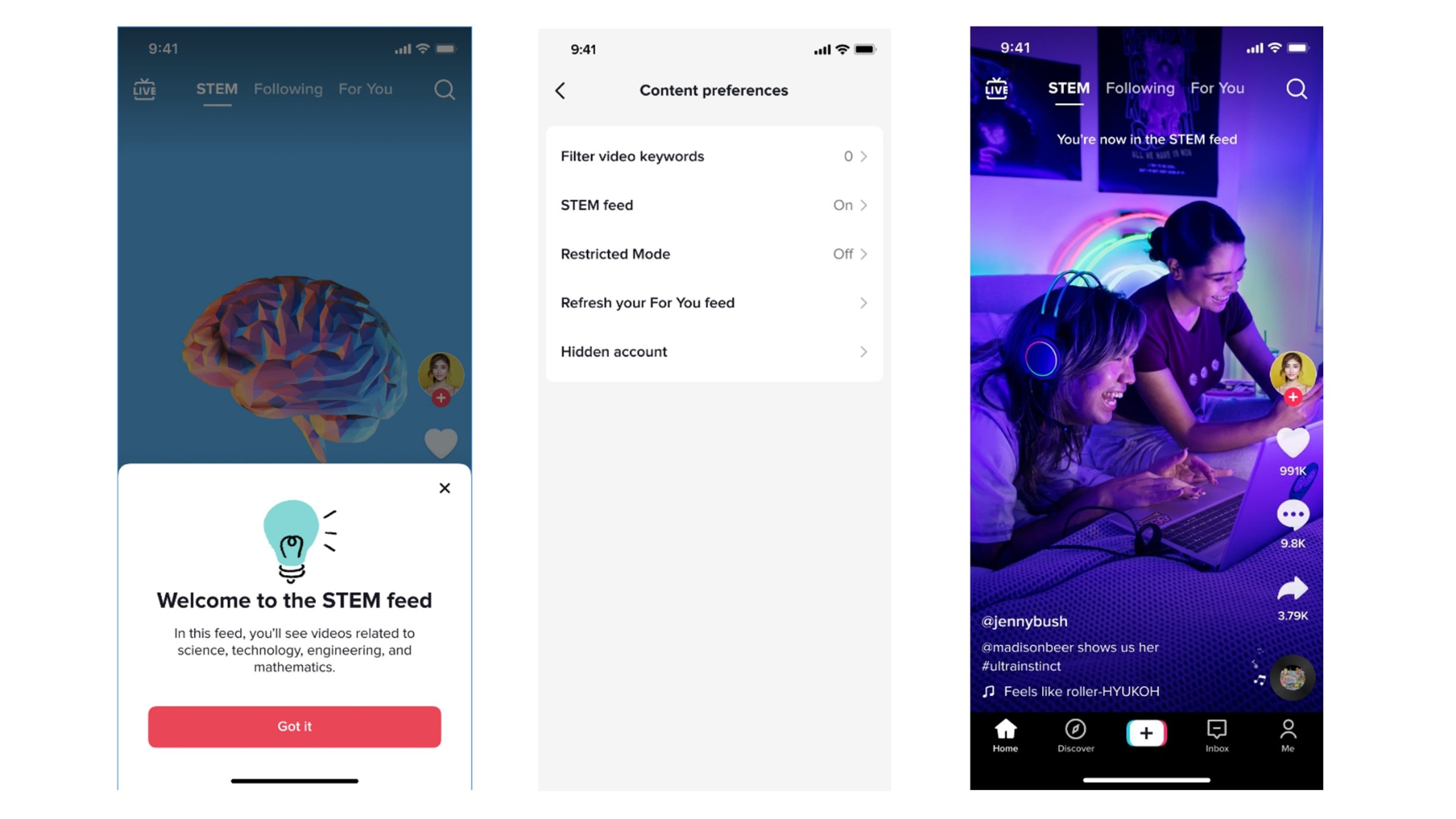 "Inspirer une nouvelle génération": Tiktok lance son fil 100% éducatif