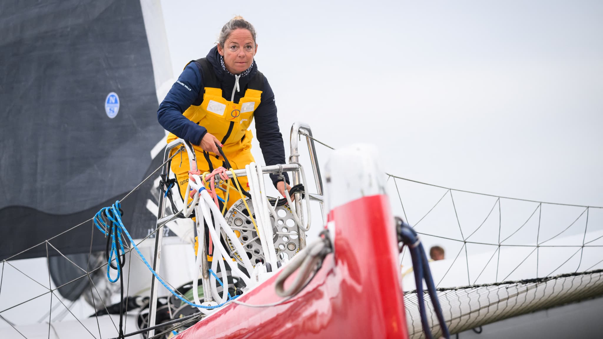 Voile: Alexia Barrier et son équipage féminin bouclent leur tour du ...