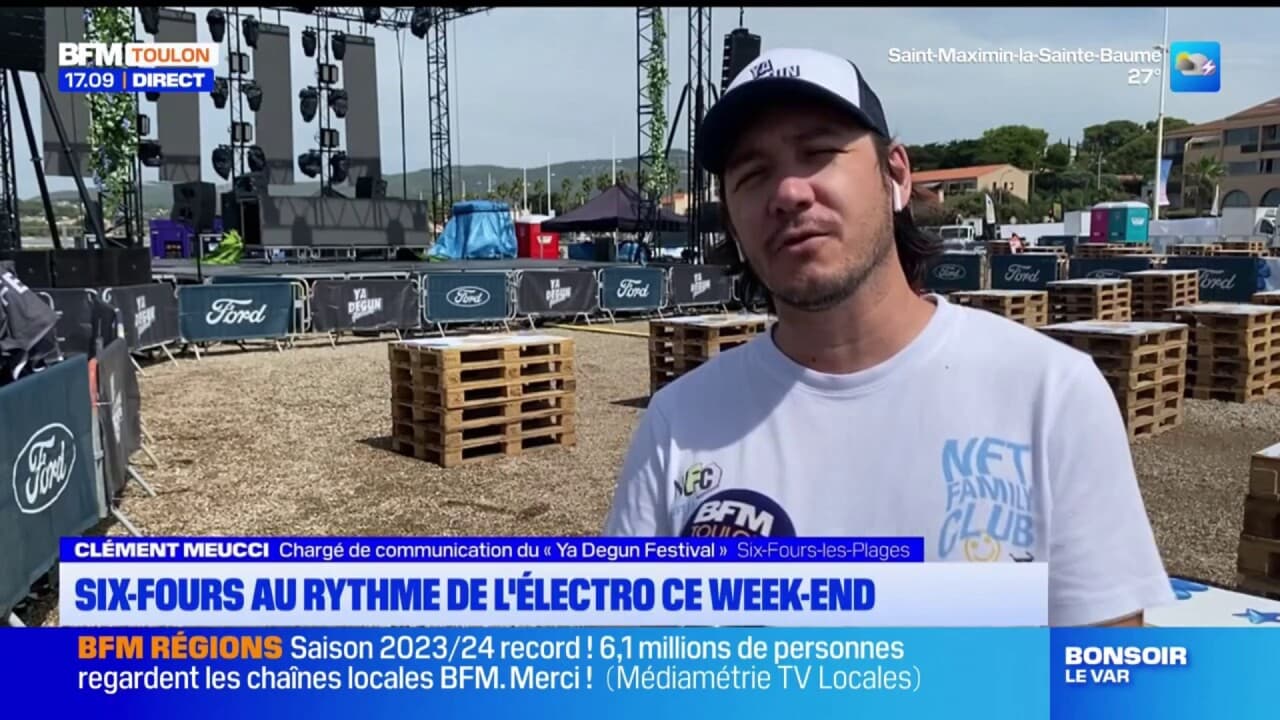 Top départ de la troisième édition du Ya Dégun Festival à Six-Fours-les ...