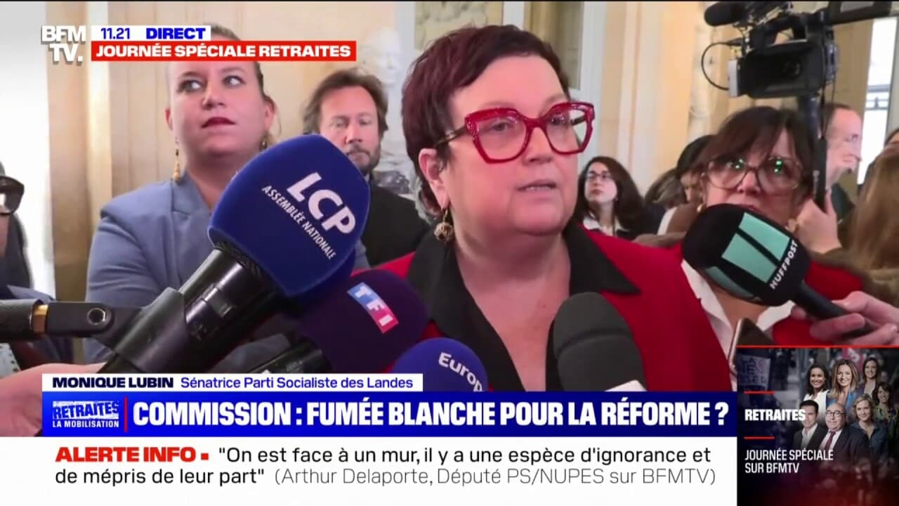 Monique Lubin, sénatrice PS des Landes et membre de la CMP: "Le ...