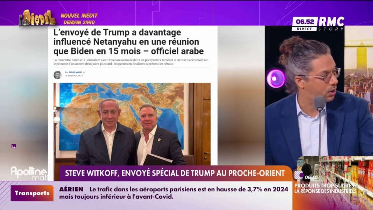 Steve Witkoff, envoyé spécial de Trump au Proche-Orient