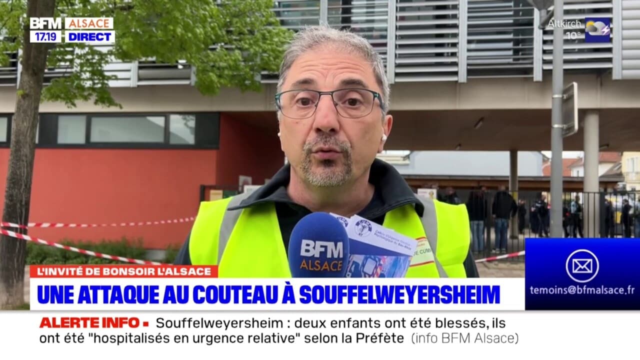 Agression au couteau près d'une école à Souffelweyersheim: une cellule ...