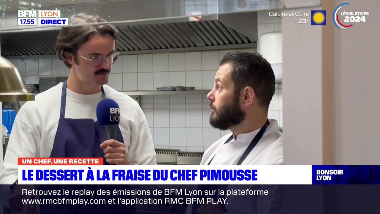 Dans votre assiette du jeudi 20 juin - Le dessert à la fraise du chef ...