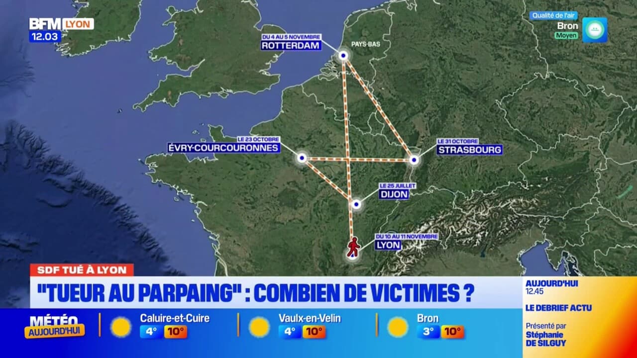 SDF tué à Lyon: le suspect serait impliqué dans d'autres agressions