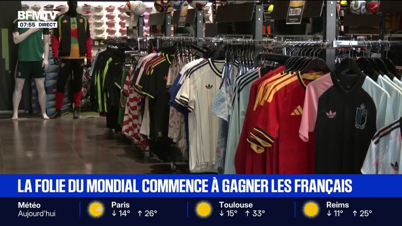 Ventes de maillots qui explosent, vignettes Panini qui s'arrachent ...