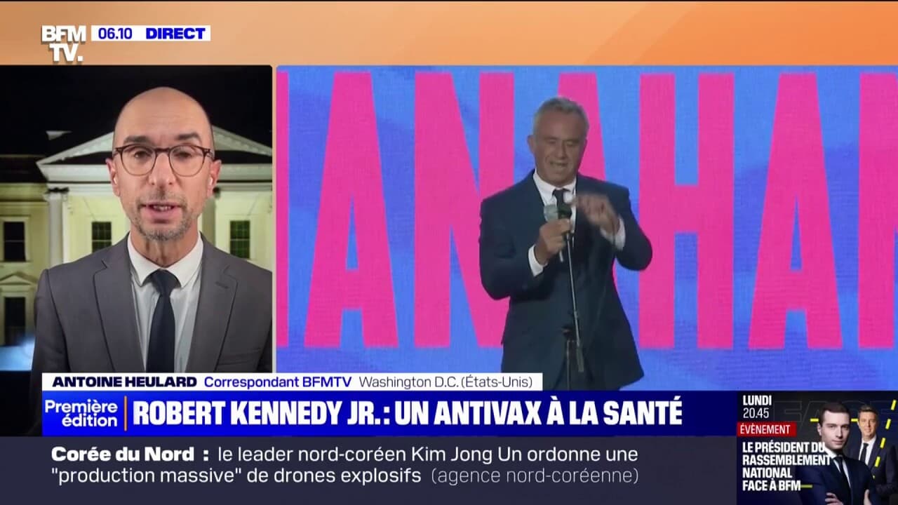 Donald Trump nomme la figure anti-vaccination Robert F. Kennedy Jr à la tête du ministère de la ...