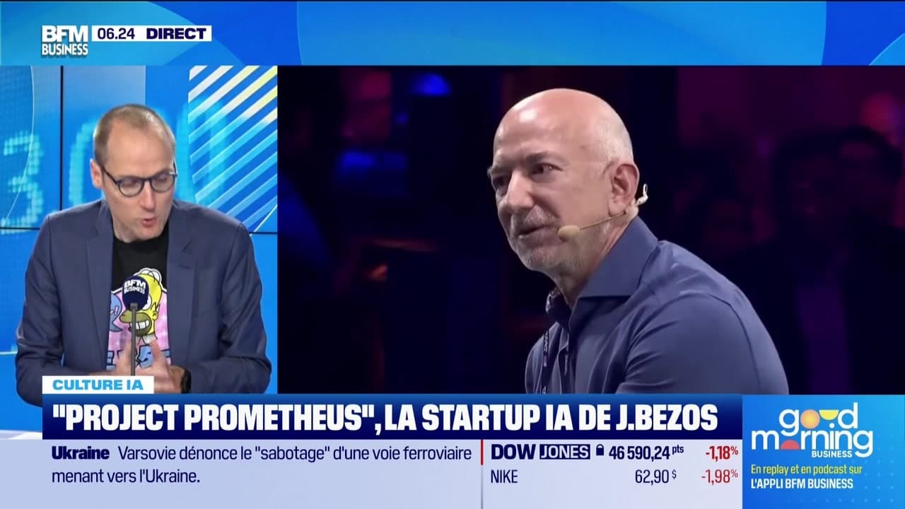 Culture IA : "Project Prometheus", la start-up IA de J. Bezos, par Anthony Morel - 18/11